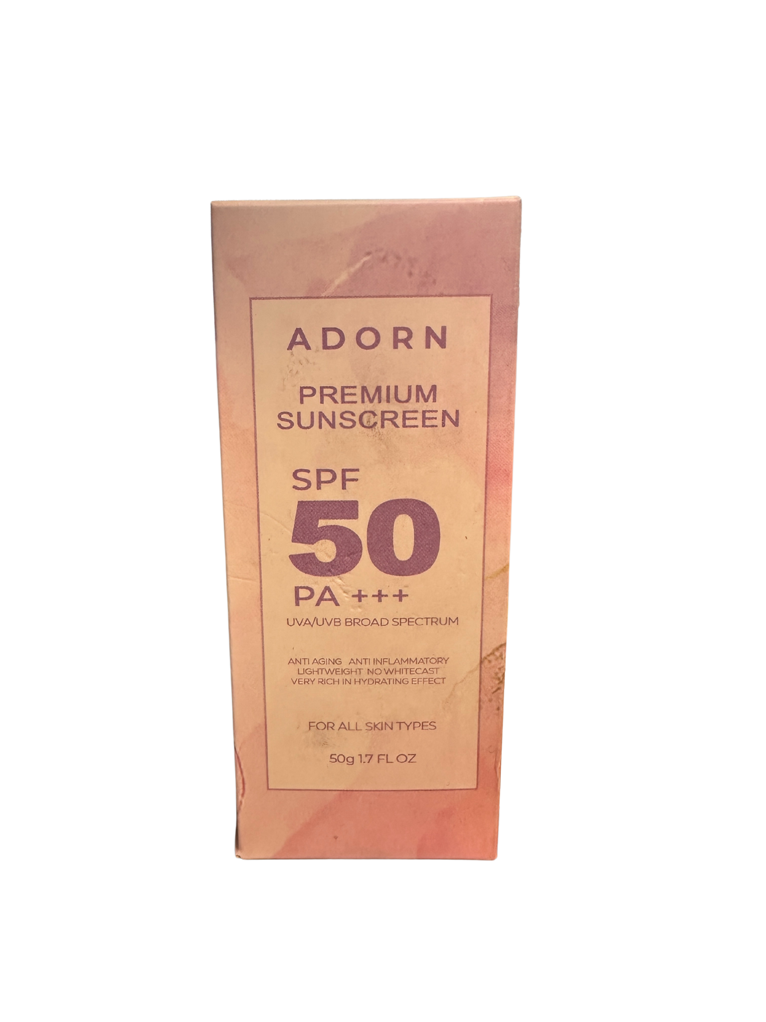 Adorn Premium Sunscreen SPF50 PA+++ – TindahanPH Enterprises Inc.
